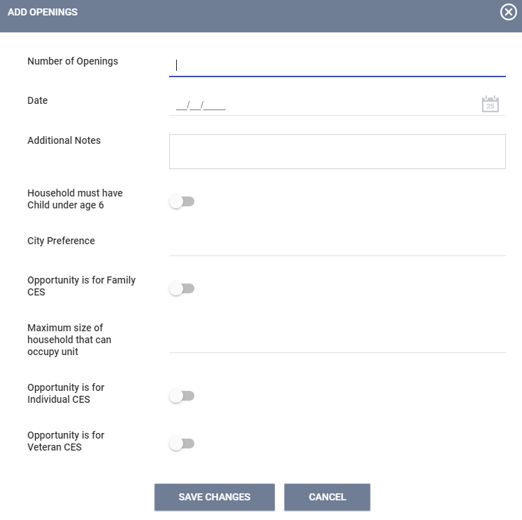 Community Queue for Housing Agencies - OC HMIS
