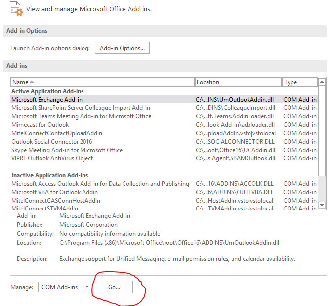 Mimecast Missing On Outlook Ad Powered By Happyfox