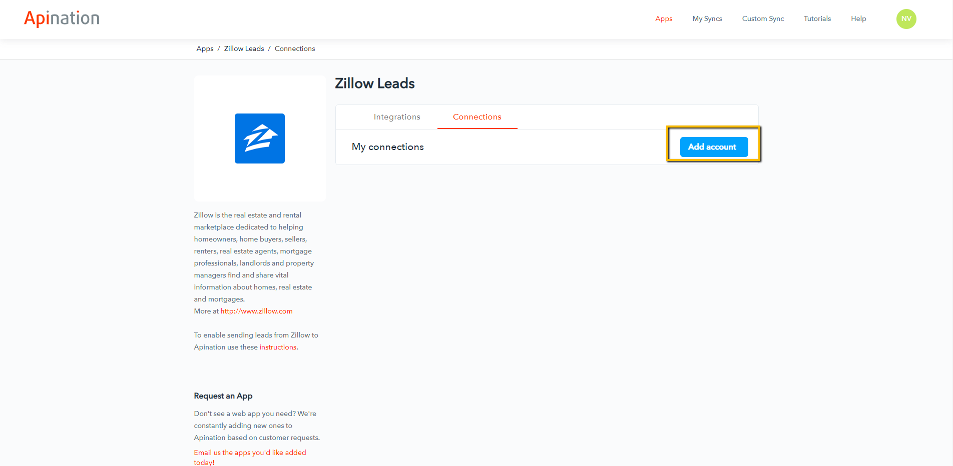 How To Connect Zillow to API Nation - API Nation - powered by HappyFox