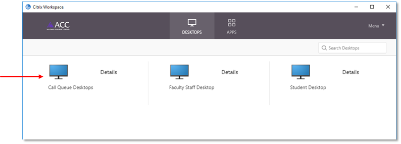 Installing and using Citrix Reciever - ACC Service Desk