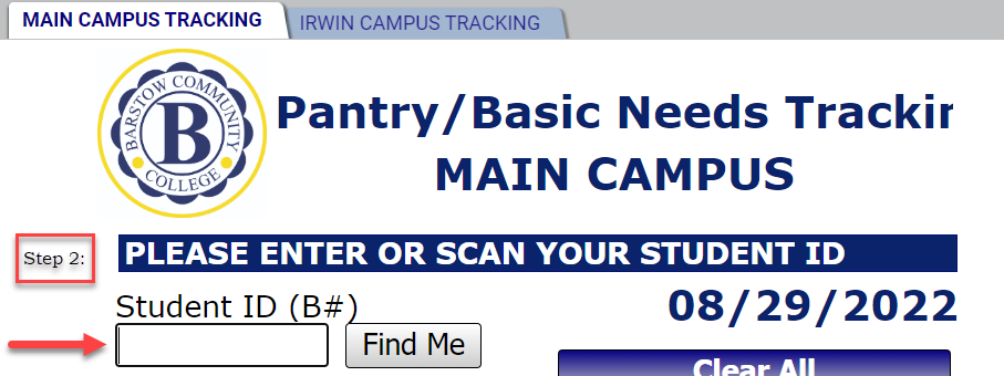 Basic Needs Tracking Dashboard - BCC Helpdesk