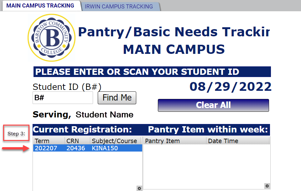 Basic Needs Tracking Dashboard - BCC Helpdesk