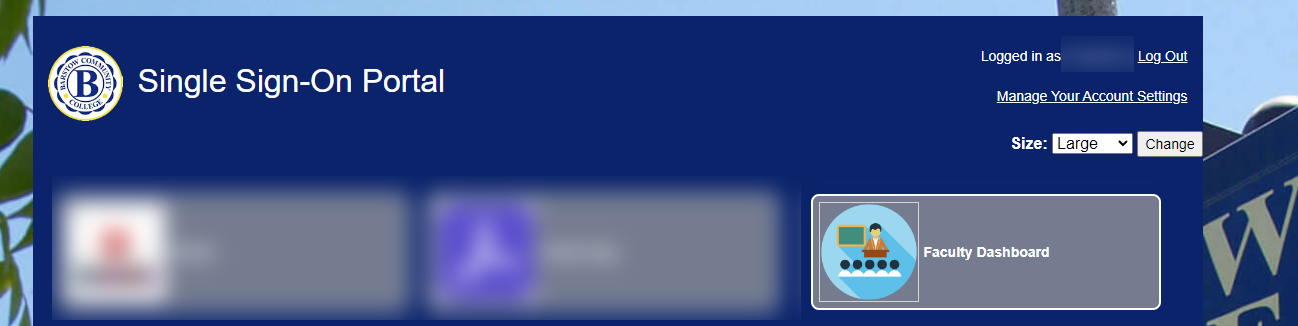 Faculty Dashboard - BCC Helpdesk