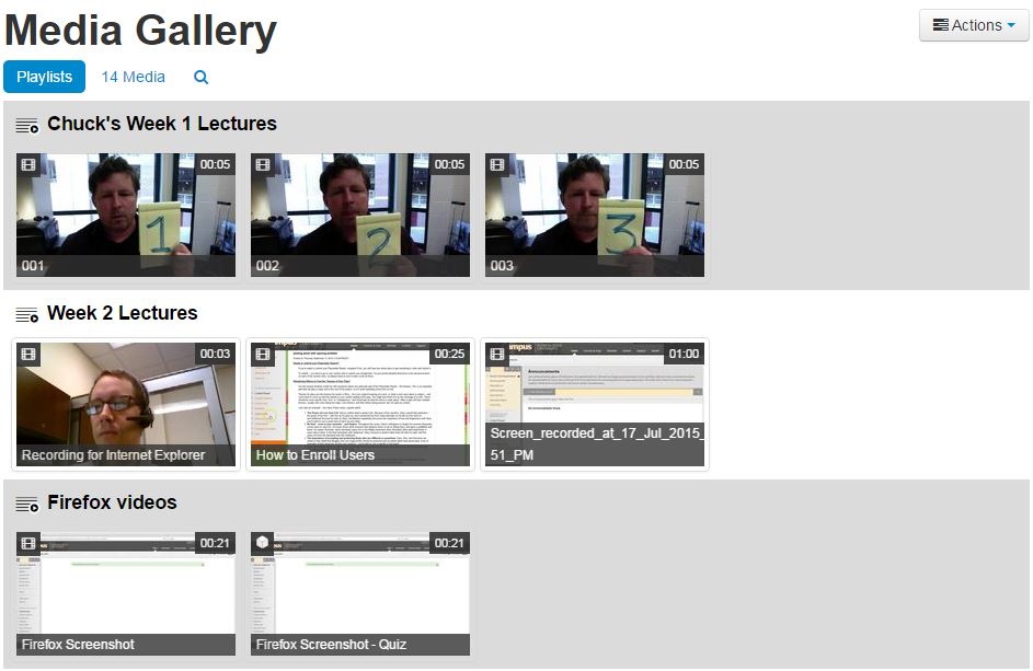 Instructors: How to organize your Media Gallery - FSU Canvas Support Center