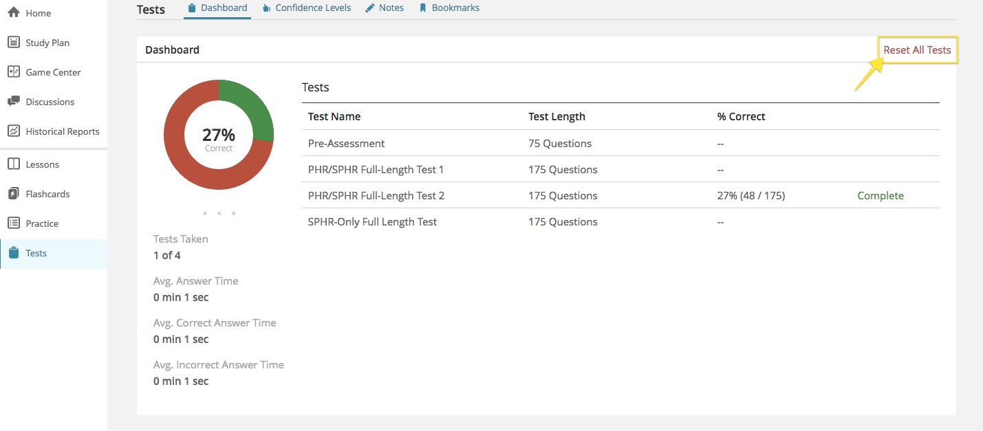 How Do I Reset A Test BenchPrep Support Center how-do-i-reset-a-test-benchprep-support-center