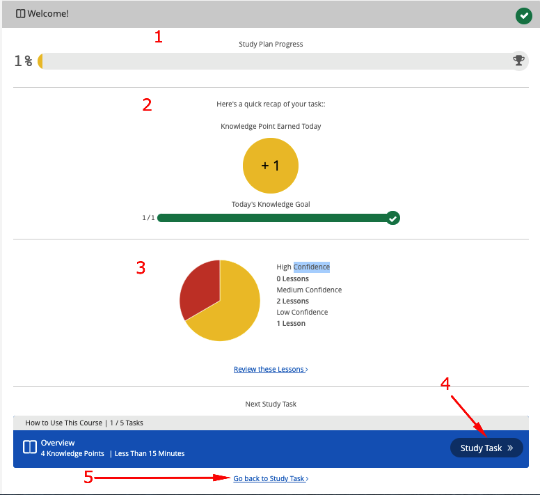 How do I use a structured study plan? - Content Guide