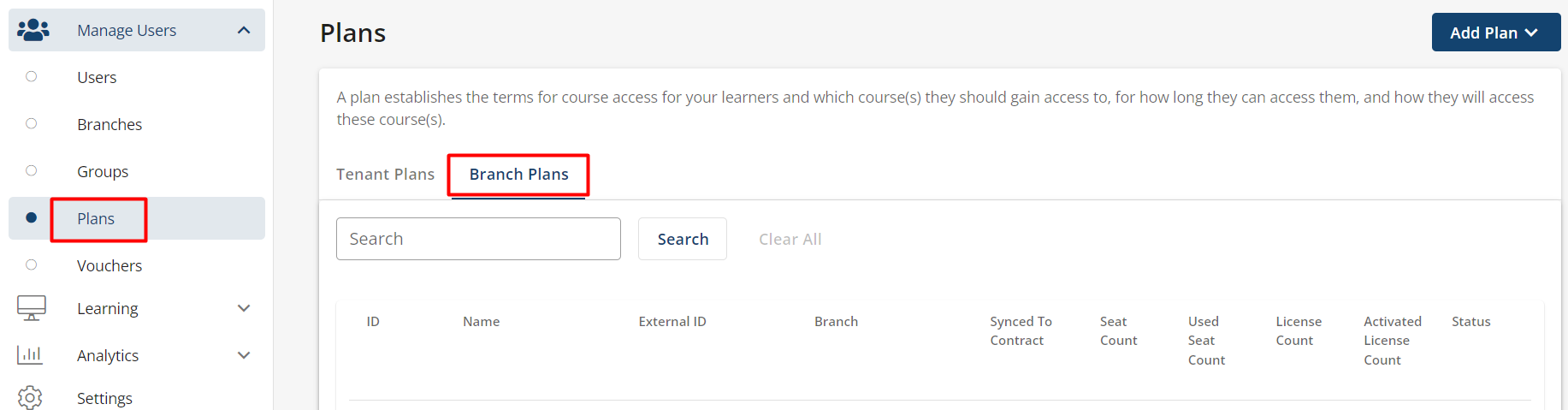 5. Branch Plan Vouchers - Content Guide
