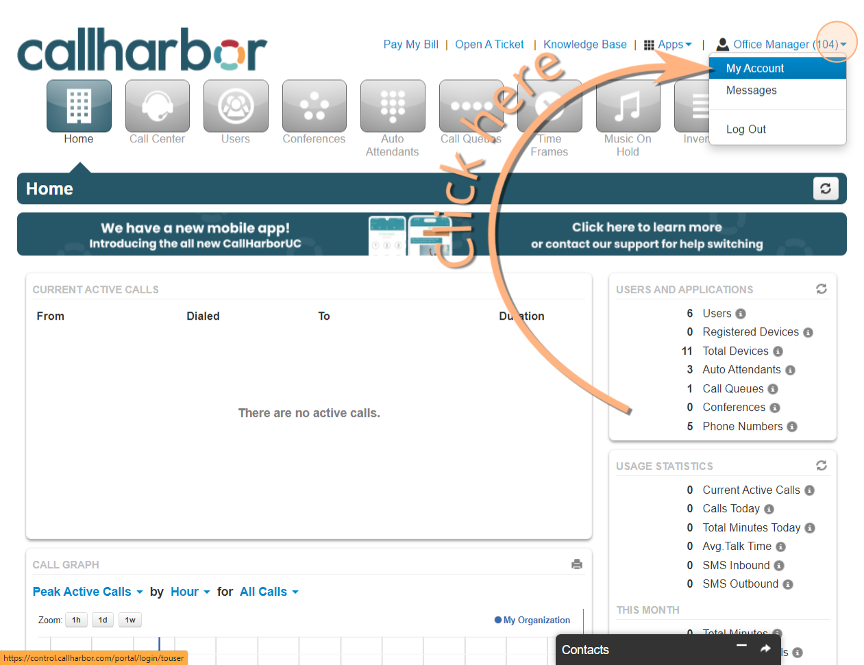 Change Your Own Answering Rules in the Portal - CallHarbor Ticketing