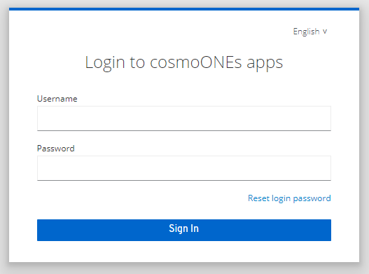 Забравих паролата си. Какво трябва да направя? - cosmoONE Support Center