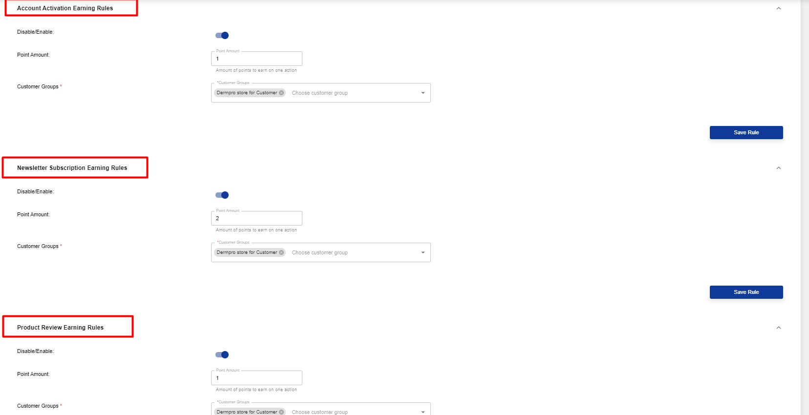 How to Edit Your Rewards Program Settings - DermPRO Support