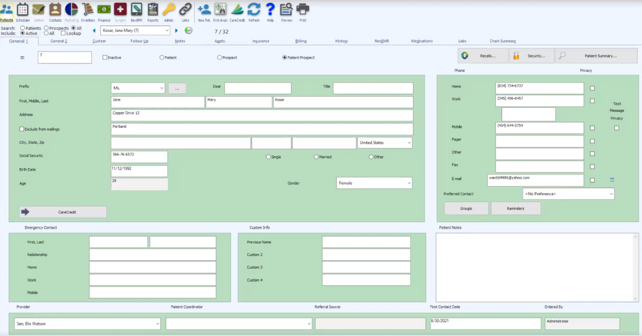 Steps for Setting Up NexTech Integration - DermPRO Support
