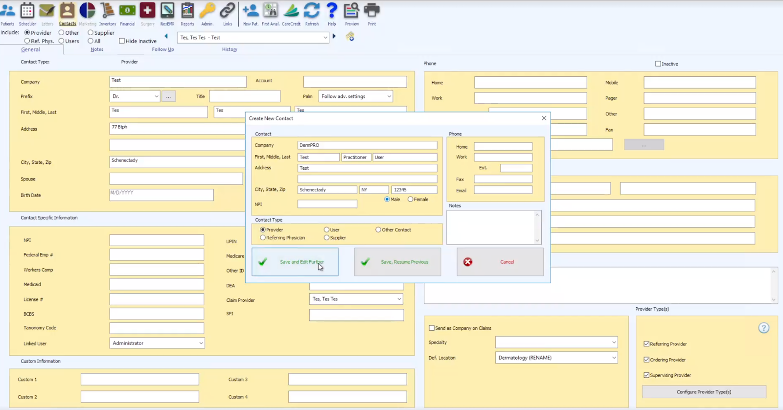Steps for Setting Up NexTech Integration - DermPRO Support