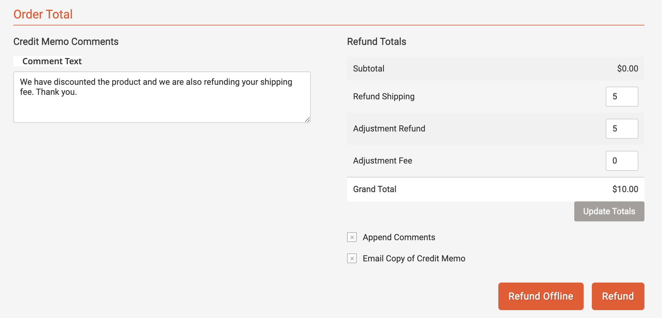 Processing A Partial Refund - DermPRO Support