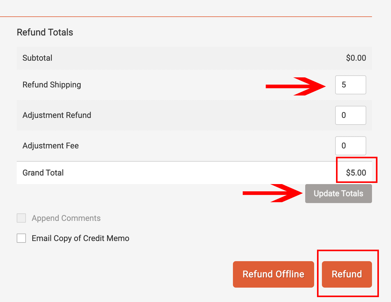 Processing A Partial Refund - DermPRO Support
