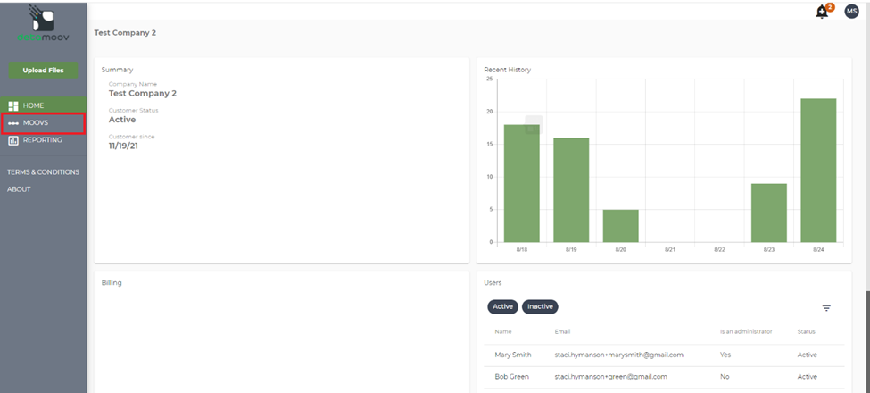 Approve a moov step - detamoov