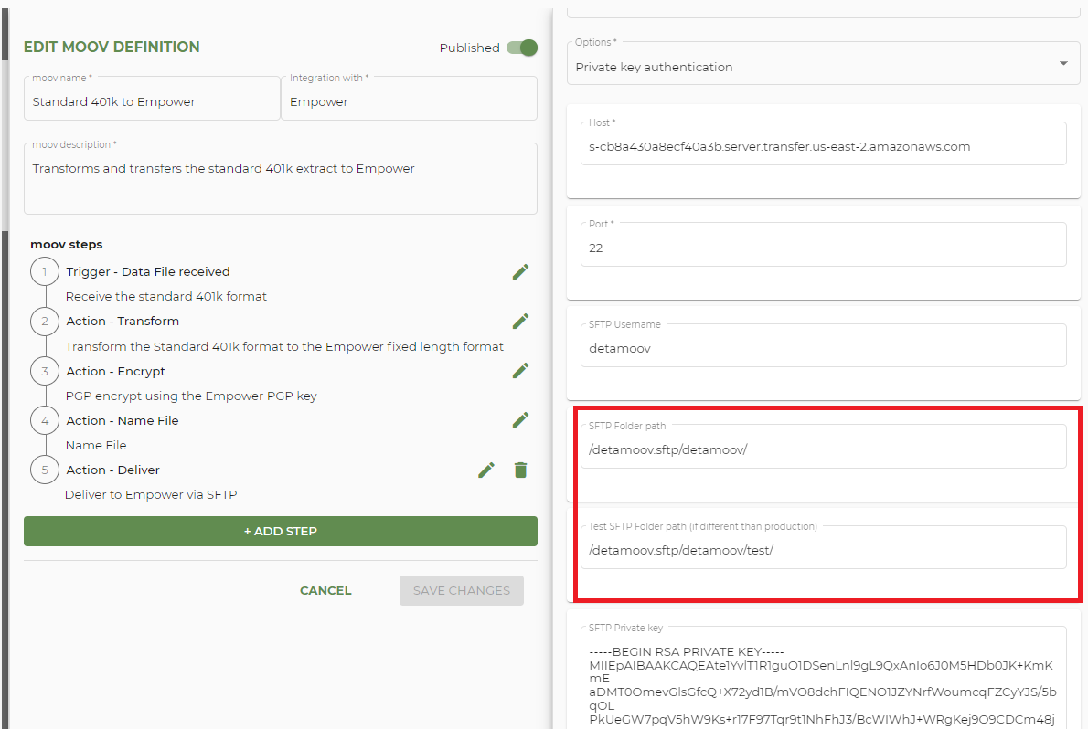The Importance of a moov Configuration's Status - detamoov