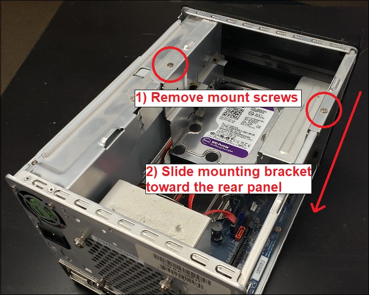Replacing a Hard Drive for a DW Blackjack Cube - Digital Watchdog ...