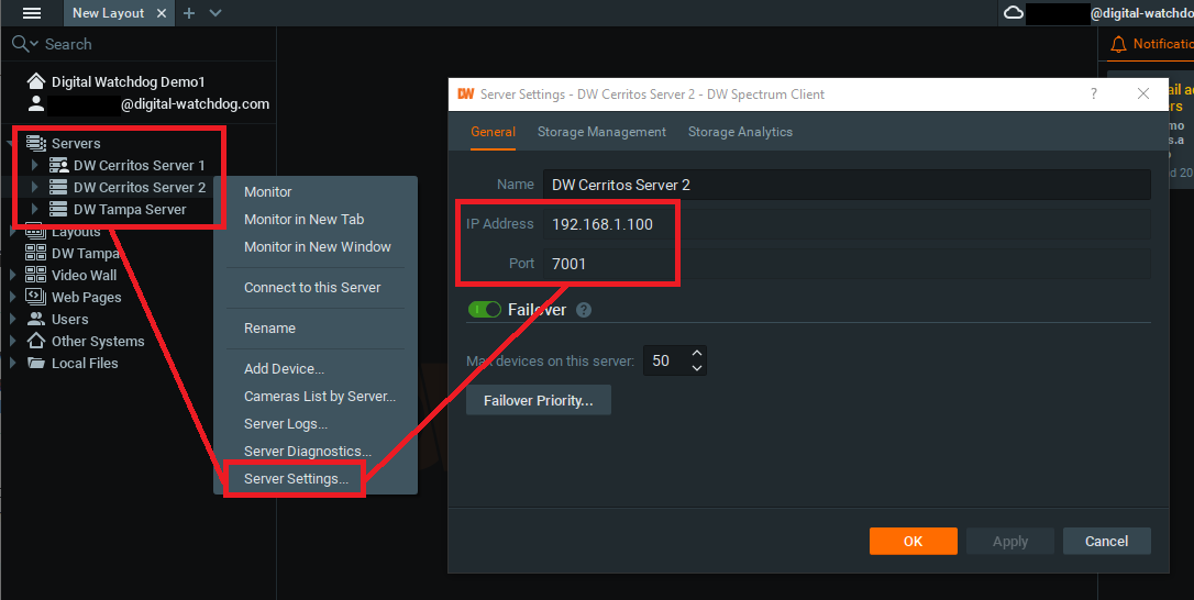 DW Spectrum IPVMS Mobile Application Setup - HappyFox