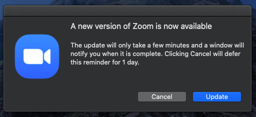 How to Update Zoom - DREAM IT Service Desk