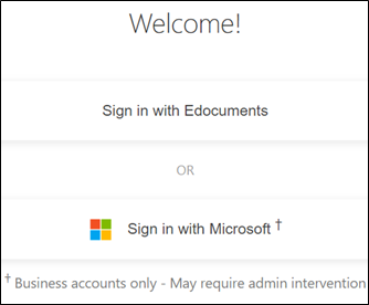How to Login - Edocuments Support