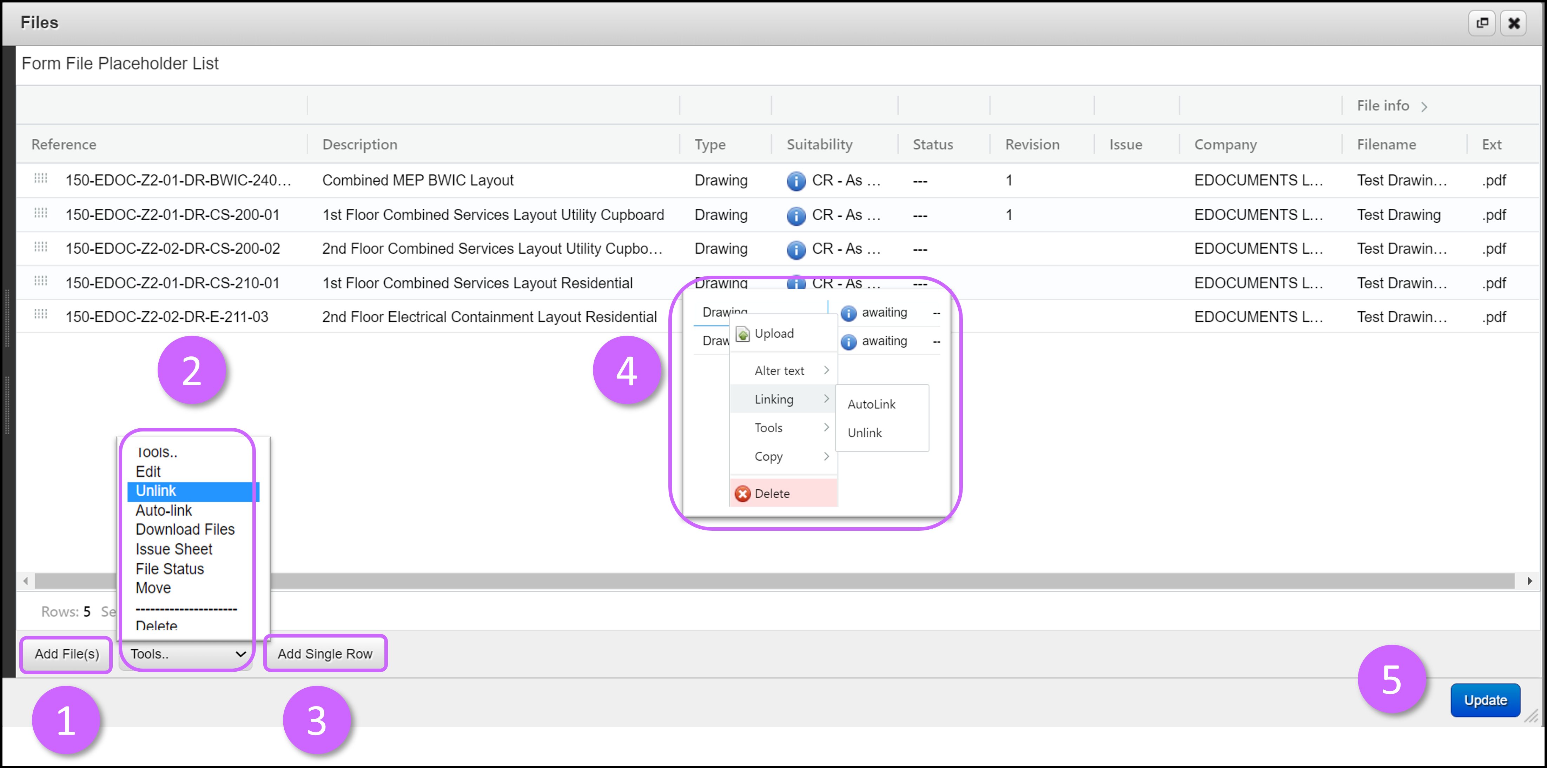 10 Files List File Upload Edocuments Support