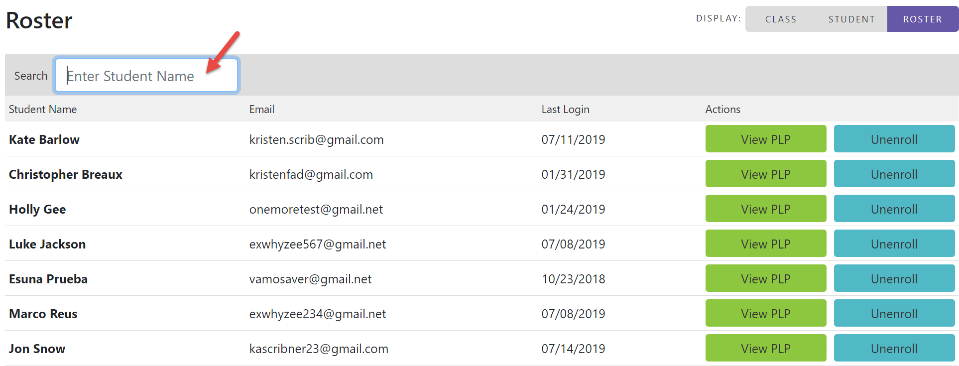 Instructor: Student Roster: Davis Advantage with Davis Edge Quizzing ...