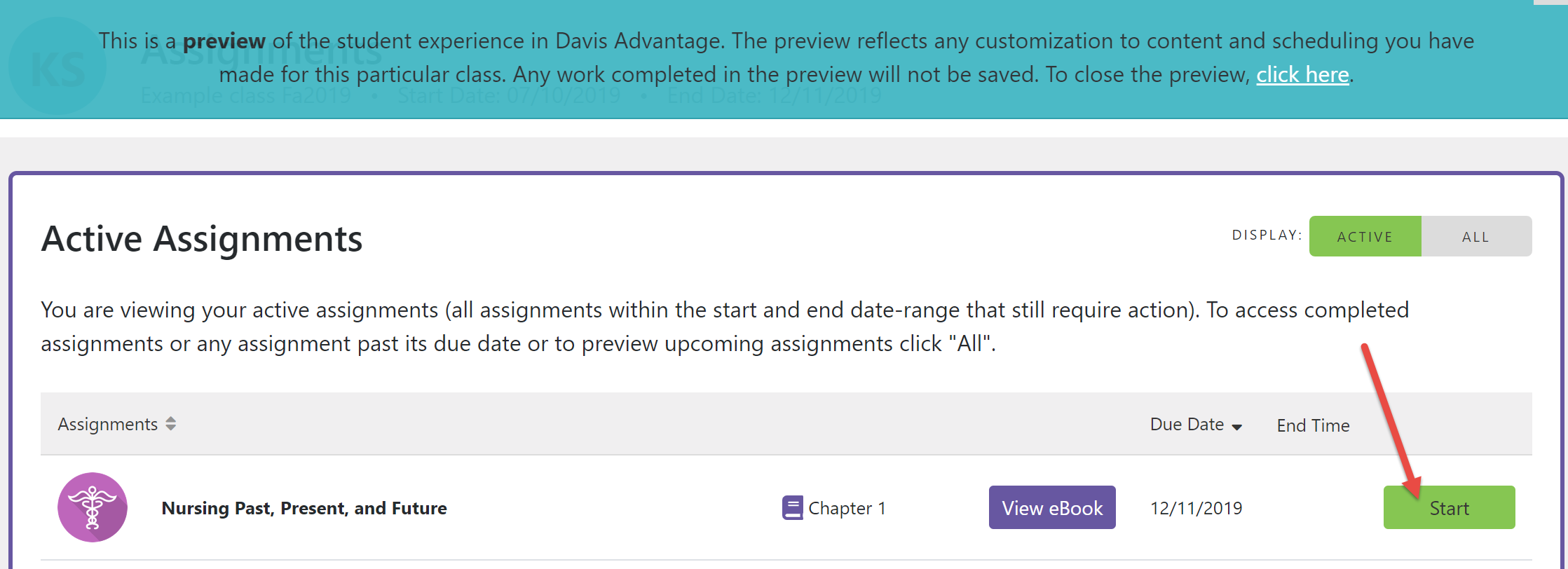 Instructor: Preview Student Mode: Davis Advantage - FA Davis Customer ...