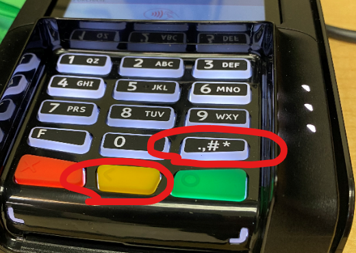 Lane 5000 Reboot Credit Card Machine - IT Support