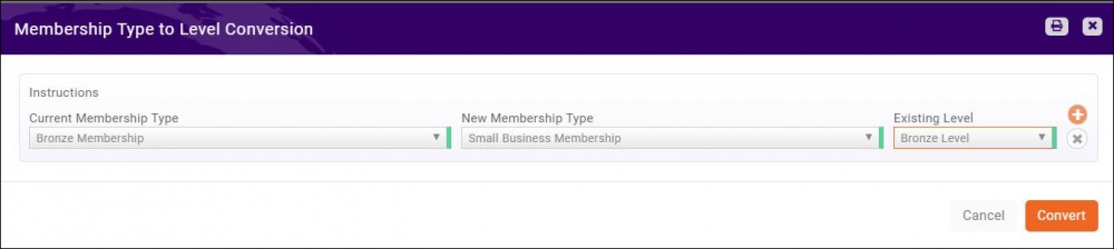 Membership Level Conversion Tool - GrowthZone