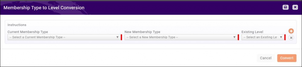 Membership Level Conversion Tool - GrowthZone