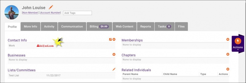 Manage Invalid Email Address - GrowthZone