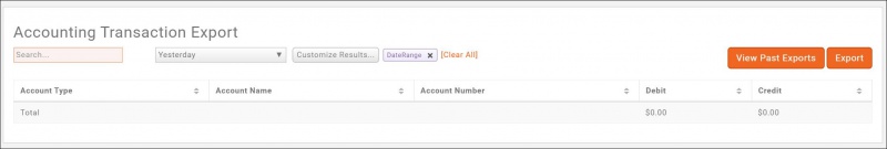 Monthly - Accounting Transaction Export - GrowthZone
