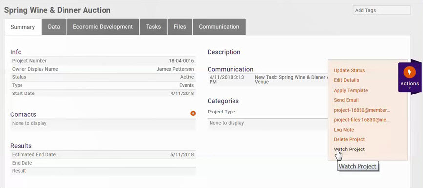 Watch a Project - GrowthZone