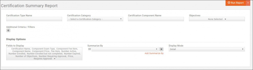 Certification Summary Report - GrowthZone