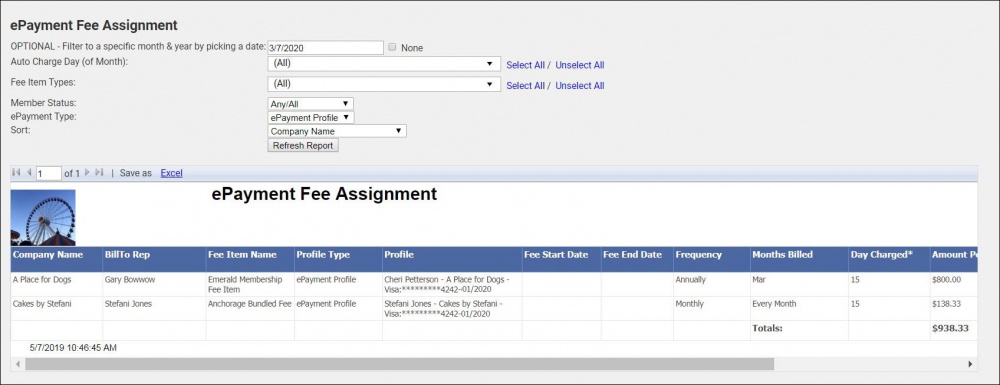 Set Up Autopay of Payment Profiles - ChamberMaster