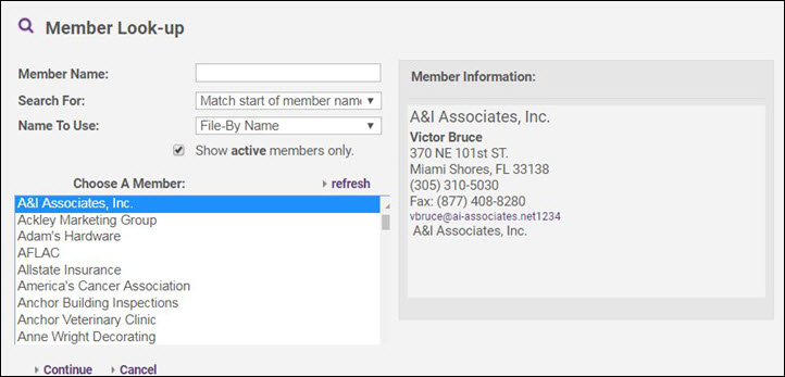 Merge Members - ChamberMaster