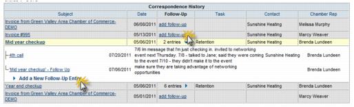 Create a Reminder - ChamberMaster