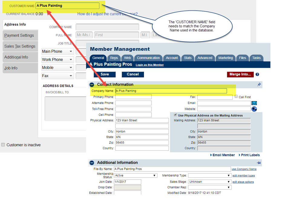 Exporting Journal Entries for Quickbooks Desktop - ChamberMaster