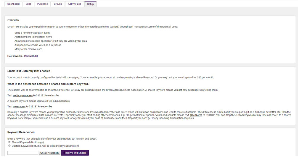 SmartText - ChamberMaster