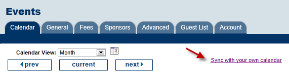 Syncing Events with your calendar (broken video link) - ChamberMaster