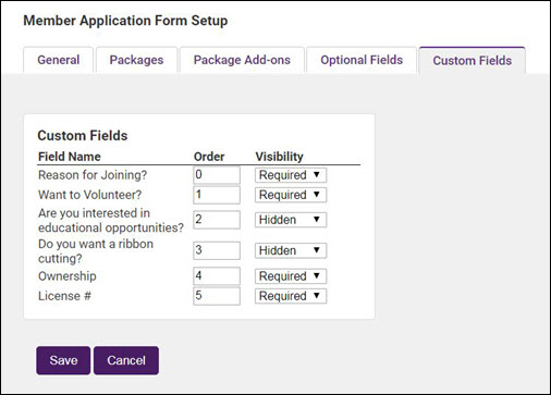 Online Membership Application Setup - ChamberMaster