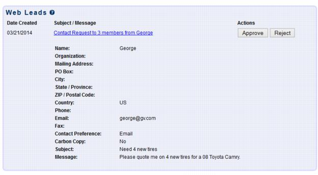 View/Update Business Directory Settings - ChamberMaster