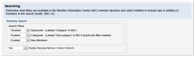 Member Information Center Setup - ChamberMaster