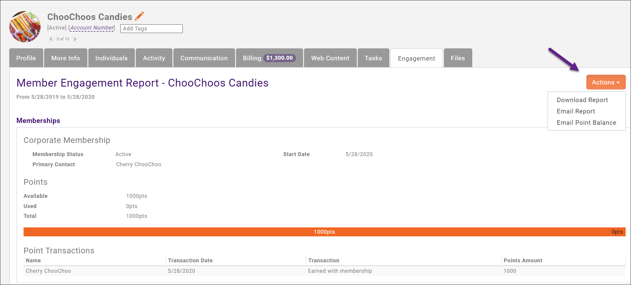 eMail Benefit Tracking Updates to Individual Members - GrowthZone