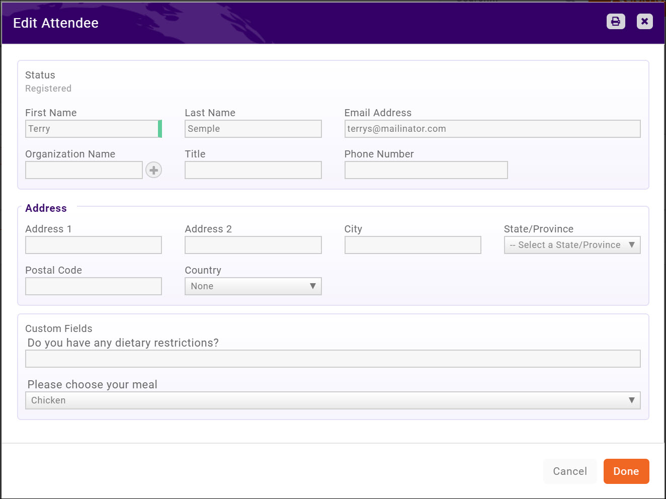 Register an Attendee from the Waiting List - GrowthZone