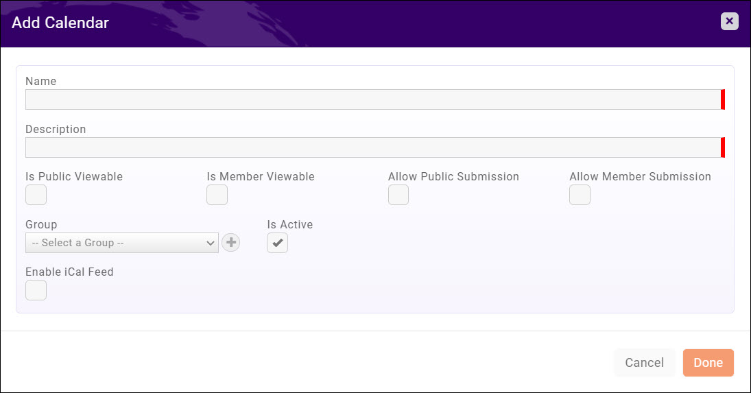 Calendars - GrowthZone