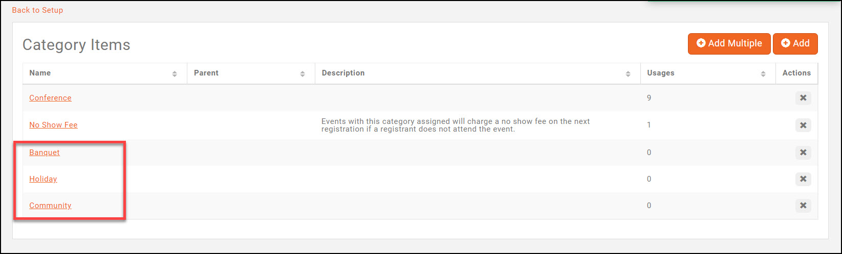 Categories - GrowthZone
