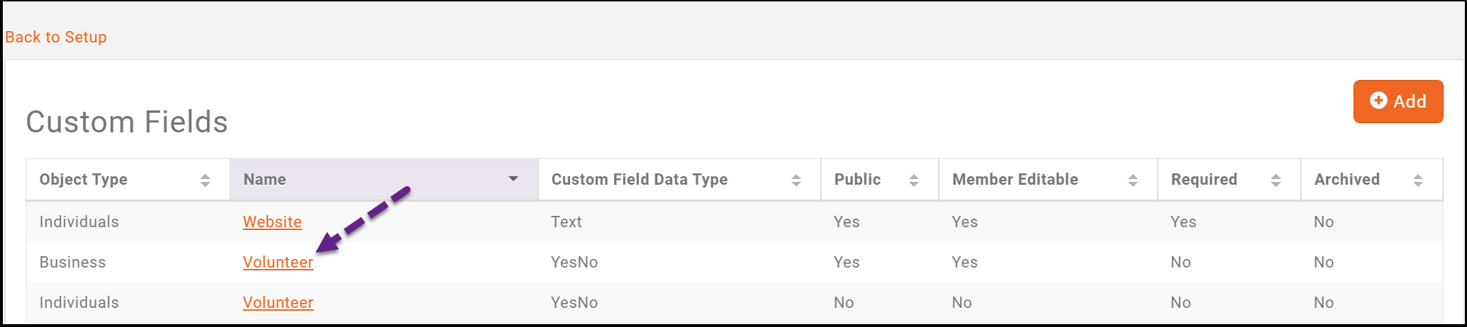 Working with Contact Custom Fields - GrowthZone