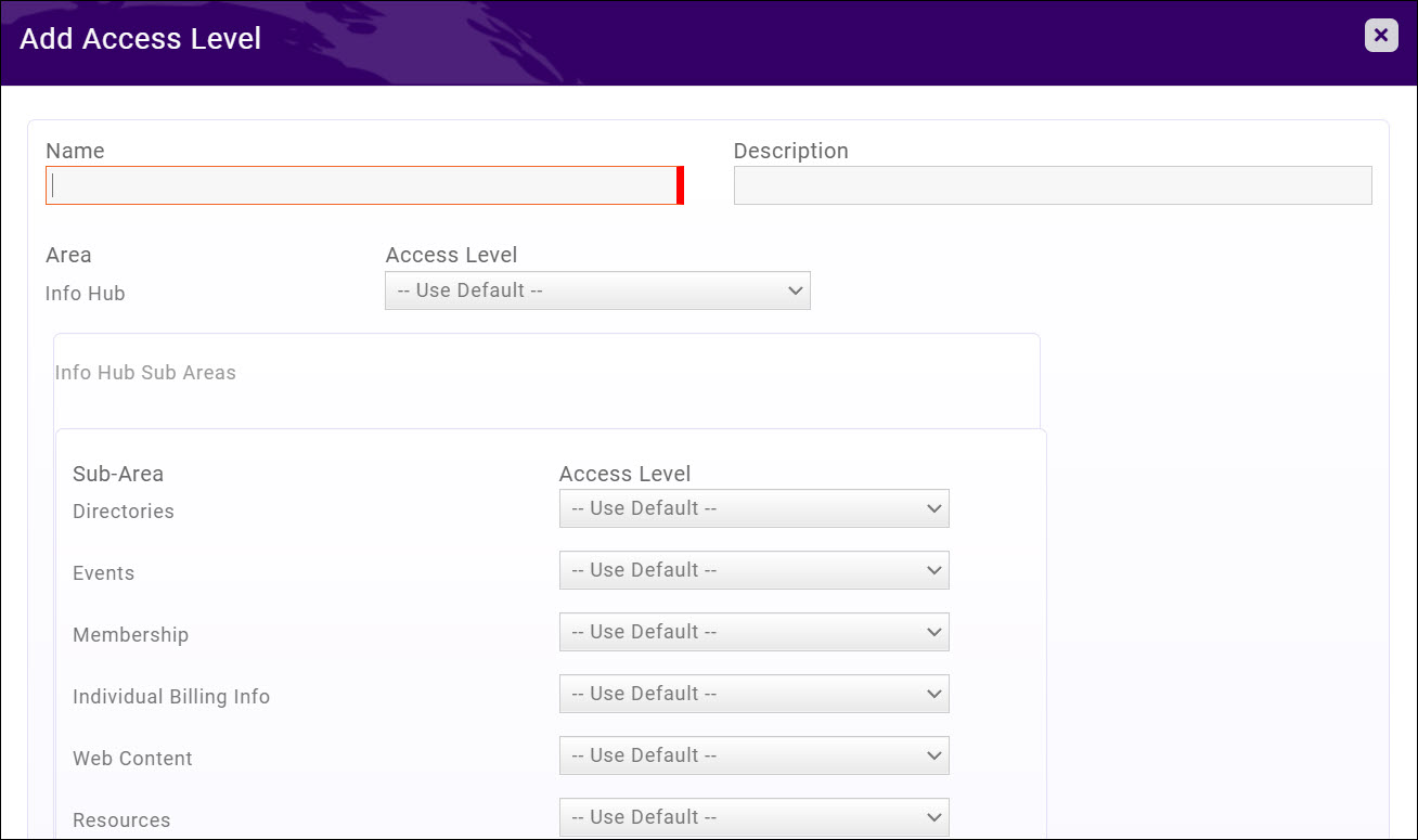 Create a New Info Hub Access Level for Members - GrowthZone