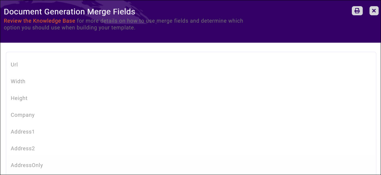 Add Merge Fields to a Document Template - GrowthZone